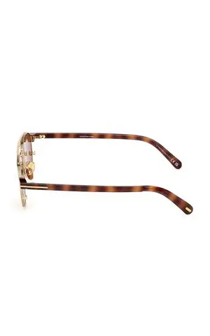 TOM FORD Anthony Aviator-frame Metal Sunglasses