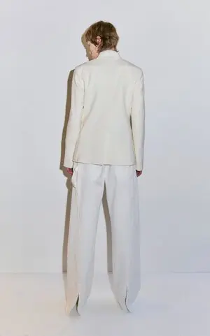 DARKPARK Sienna Loose Side Split Jeans - White