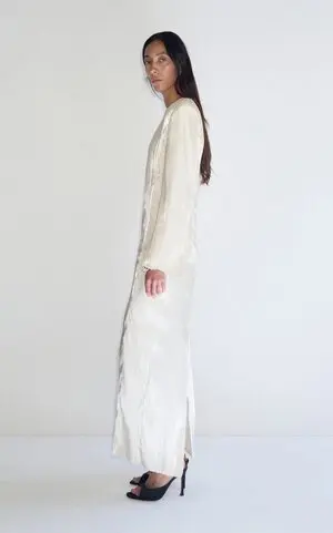 DARKPARK Carlijn Pleated Maxi Dress