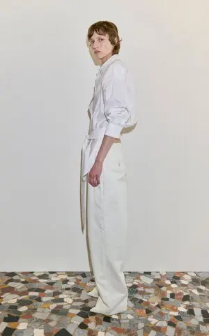DARKPARK Rue Garment-dyed Cotton Chino Pants - White