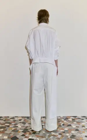 DARKPARK Rue Garment-dyed Cotton Chino Pants - White
