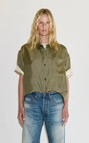DARKPARK Karl Silk Printed Shirt