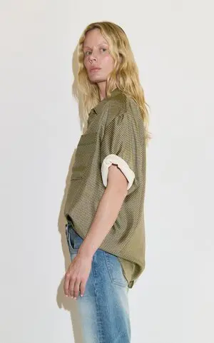 DARKPARK Karl Silk Printed Shirt