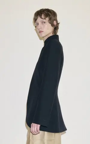 DARKPARK Leila Wool High Neck Blazer