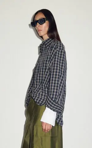DARKPARK Camila Double-sleeve Cotton Shirt