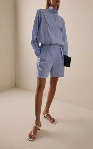 Lafayette 148 New York Park Wide-leg Shorts