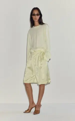 DARKPARK Alan Jacquard Shorts - Yellow