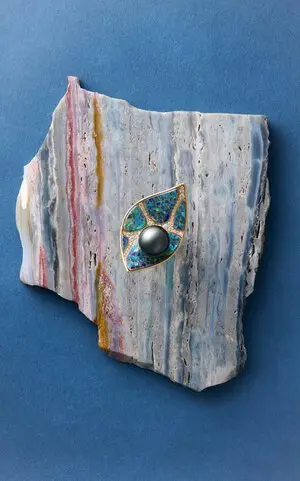 JIAHN Best In Pearls: 18k Yellow Gold Noire Ring
