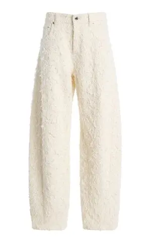 HAIKURE Clyde Barrel-leg Jeans - Ivory