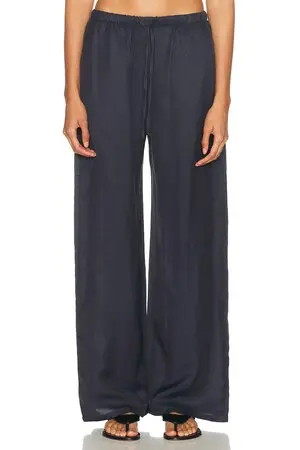 LESET Daniel Drawstring Pocket Pant - Midnight