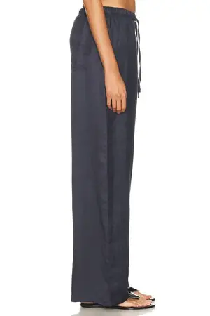LESET Daniel Drawstring Pocket Pant - Midnight