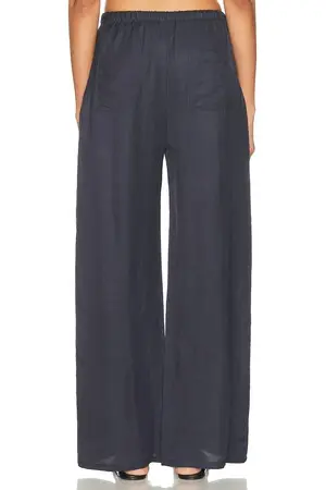 LESET Daniel Drawstring Pocket Pant - Midnight