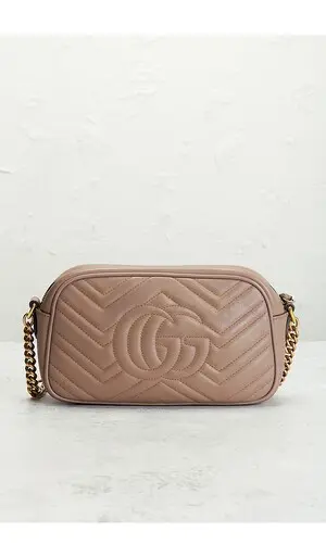 FWRD RENEW Gucci Gg Marmont Shoulder Bag - Pink
