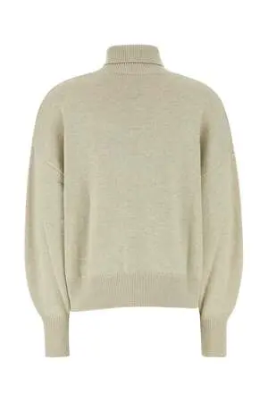 Isabel Marant Étoile Melange Cotton Blend Oversize Sweater - Brown