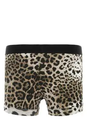 TOM FORD Printed Stretch Cotton Boxer