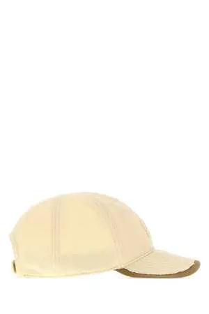 Miu Miu Cream Drill Baseball Cap