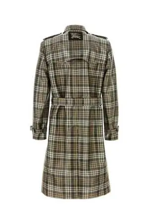 Burberry Embroidered Jacquard Foxfield Trench Coat