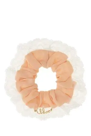 Chloé Light Jacquard Poetic Scrunchie