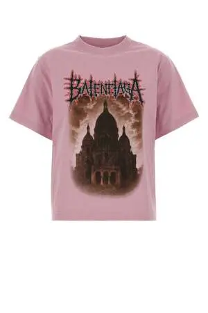 Balenciaga Cotton T-shirt - Pink
