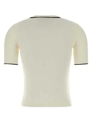 Valentino Garavani Ivory Wool Sweater