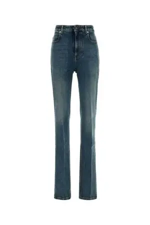Balenciaga Stretch Denim Jeans - Blue