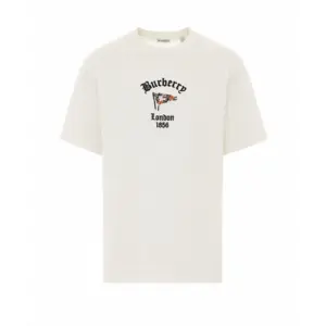Burberry Check Flag T-shirt - White