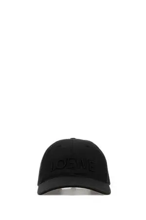 Loewe Cotton Baseball Cap - Black