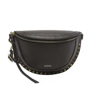 Isabel Marant Étoile Studded Calf Leather Belt Bag - Brown