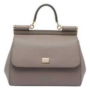 Dolce & Gabbana Large Sicily Handbag - Gray