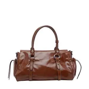 Miu Miu Leather Shoulder Bag - Brown