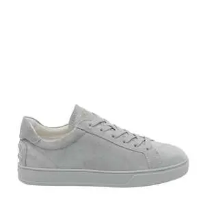 TOD'S TOD'S Suede Lace-Up Sneakers Gray