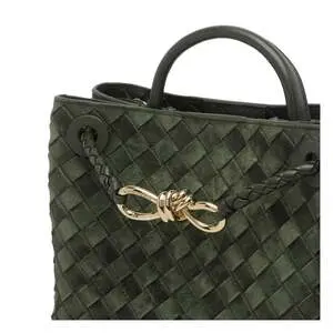 Bottega Veneta Andiamo Small Woven Bag
