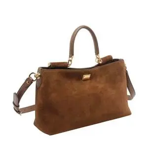 Dolce & Gabbana Vittoria Handbag Medium - Brown