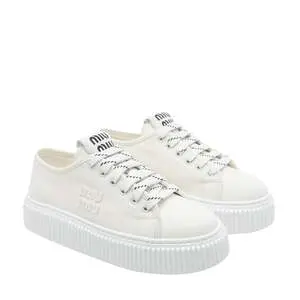 Miu Miu Logo Sneakers