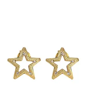 JIMMY CHOO Star Stud Earrings - Gold
