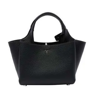 TOD'S Micro Leather Handbag - Black