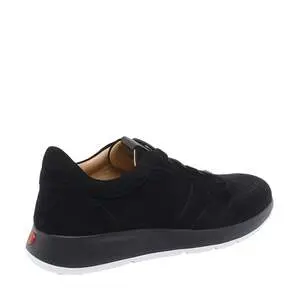 TOD'S Suede Lace-up Sneakers - Black