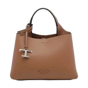 TOD'S Micro Leather Handbag - Brown