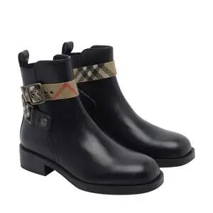 Burberry Huntley Booties - Black