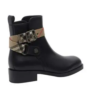 Burberry Huntley Booties - Black