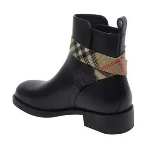 Burberry Huntley Booties - Black