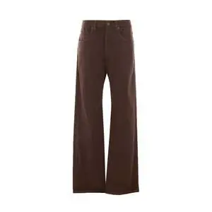 Brunello Cucinelli Straight-leg Denim Pants - Brown