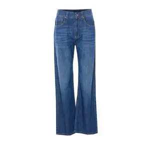 Brunello Cucinelli Straight-leg Denim Trousers - Blue