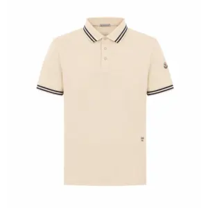 Moncler Logo Polo - White