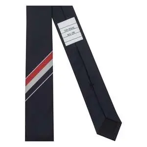 Thom Browne Logo Stripe Tie