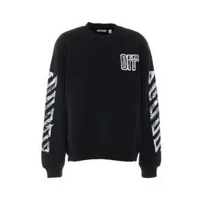 Off-white Crewneck Sweatshirts Hoodies For Men