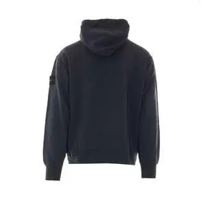 Stone Island Logo Zipped Hoodie