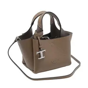 TOD'S Timeless Micro Leather Handbag - Brown