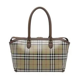Burberry Small Check Tote Bag
