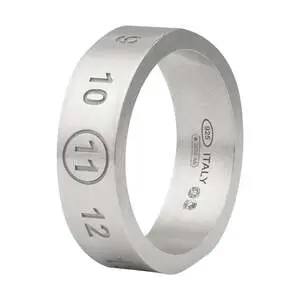 MAISON MARGIELA Logo Ring - Silver